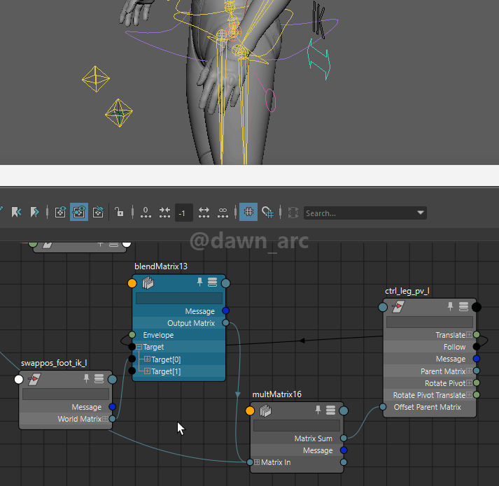 [Maya]Rigging 14 - Space Swapping